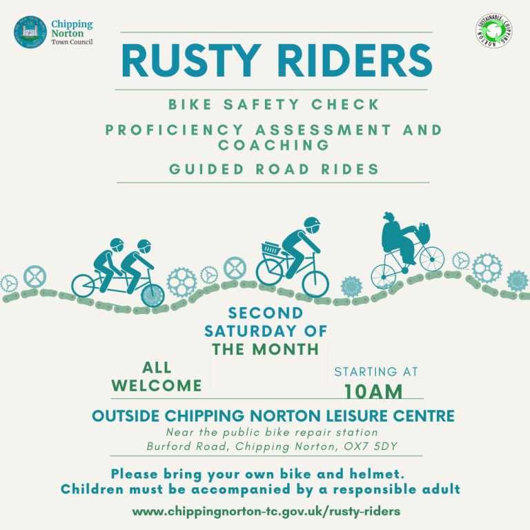 Rusty Riders (11th July 2026) - Chipping Norton Town Council